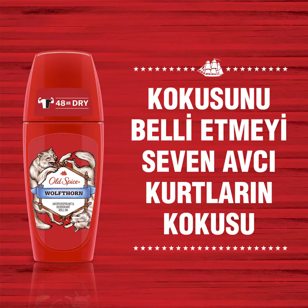 Old Spice Roll On Deodorant Wolfthorn 50 ml – Kentmis Kozmetik